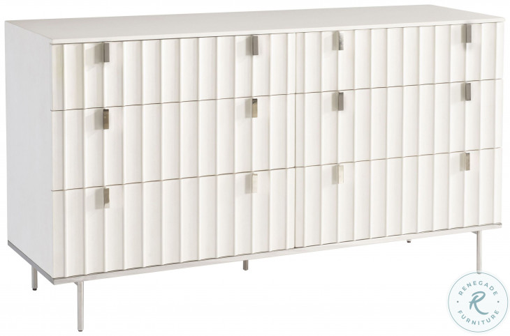 Modulum White Dresser From Bernhardt Furniture | Coleman Furniture