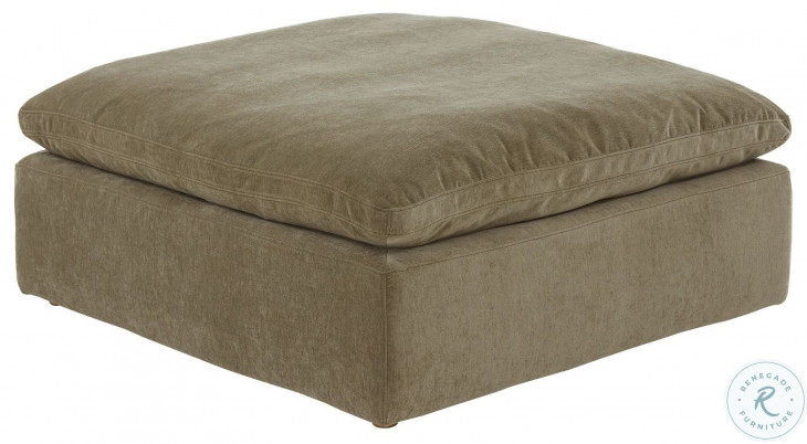 Clay Desert Sage Ottoman From Moes Home | Coleman Furniture