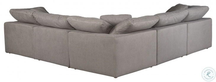 Clay Light Grey Sectional From Moes Home | Coleman Furniture