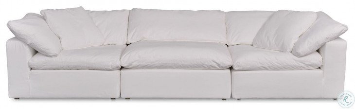 Terra Condo Cream Fabric Modular Sofa From Moes Home | Coleman Furniture