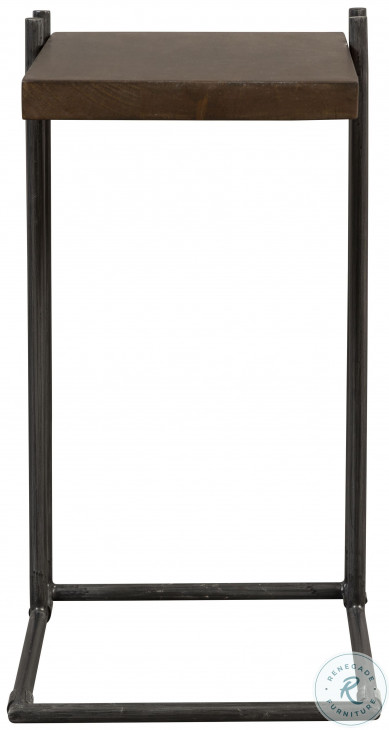 Bedford Park Tobacco C Shape End Table From Hekman Furniture | Coleman ...