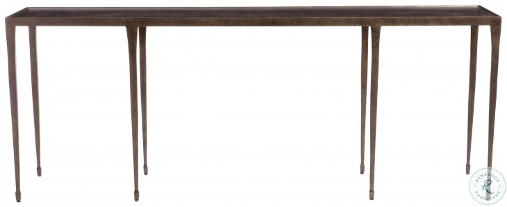 Interiors Casegoods Blackened Halden Console Table from Bernhardt ...