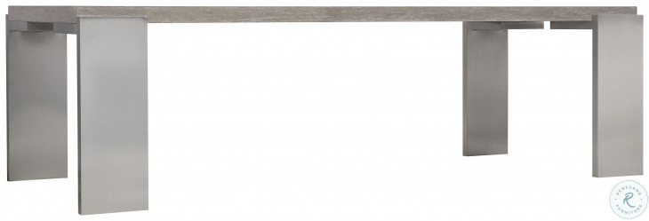 Foundations Light Shale 102" Dining Table From Bernhardt Furniture ...