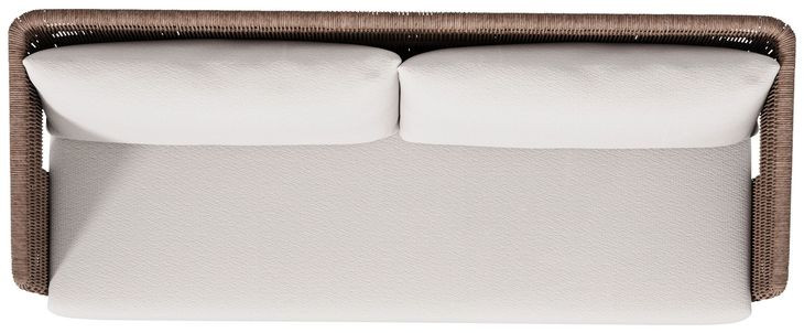 Maldives White Performance Fabric Outdoor 72" Sofa from Bernhardt ...