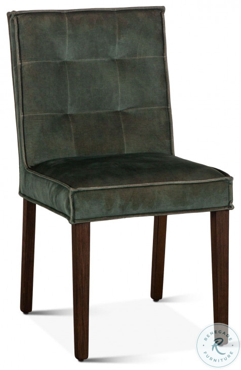Avery Dark Green Velvet Dining Chair Set Of 2 From World Interiors ...