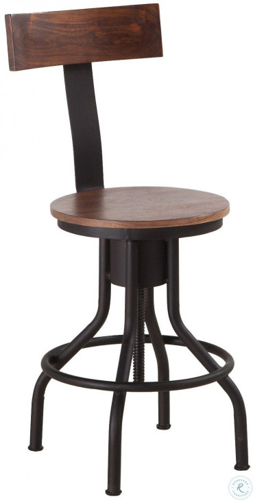Amici Warm Walnut Adjustable Dining Chair Set of 2 from Home Trends ...
