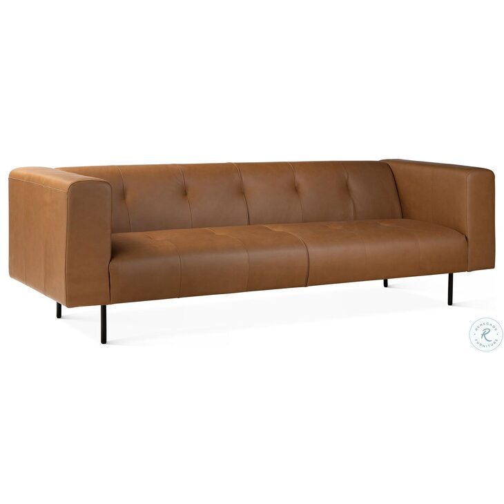 Olympia Copper Leather Tufted Sofa From World Interiors | Coleman Furniture