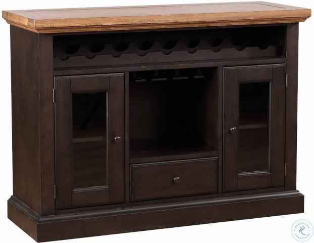 Choices Black Oak Server from ECI Furniture | Coleman Furniture