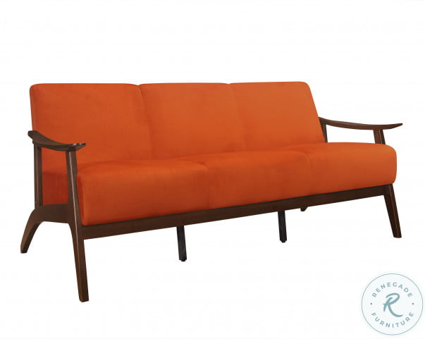 Carlson Orange Sofa From Homelegance | Coleman Furniture