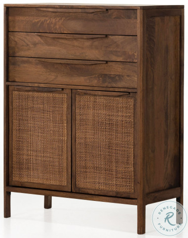 Sydney Brown Wash Tall Dresser From Four Hands | Coleman Furniture