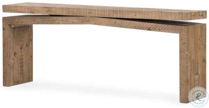 Matthes Sierra Rustic Nat Console Table from Four Hands | Coleman Furniture