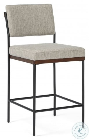 Ashford Savile Flannel Benton Counter Height Stool From Fourhands ...