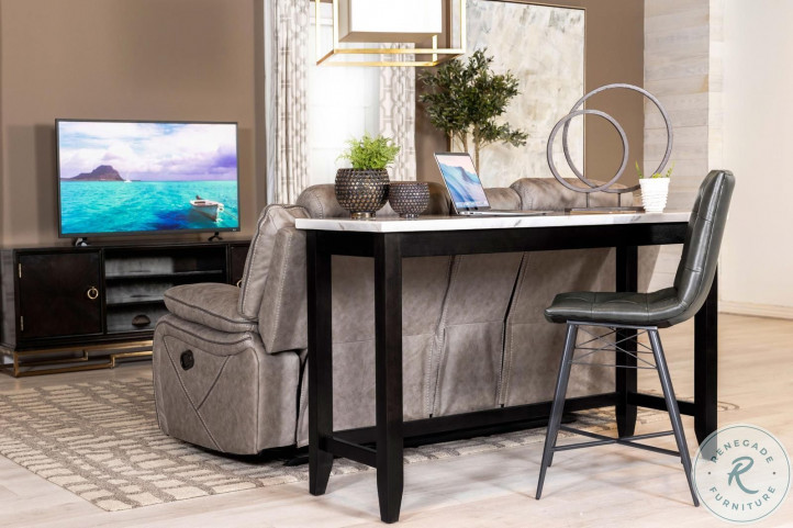Toby Rustic Espresso Counter Height Dining Room Set from Coaster ...