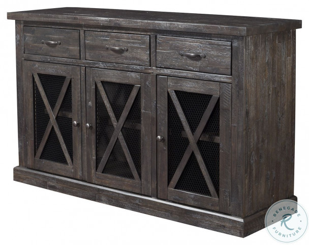 Newberry Grey Sideboard from Alpine | Coleman Furniture