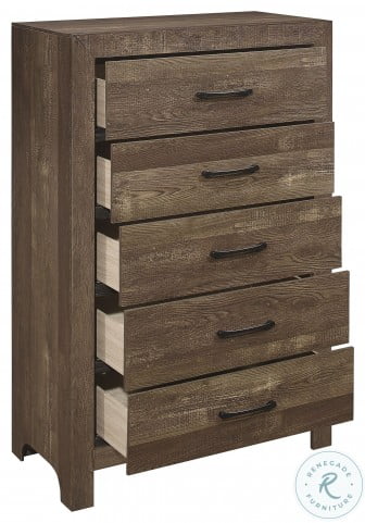 Corbin Rustic Brown Chest from Homelegance | Coleman Furniture