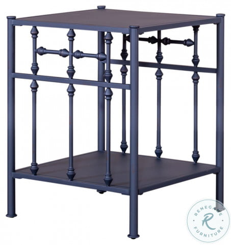 Vintage Series Navy Open Nightstand From Liberty | Coleman Furniture