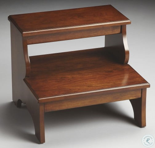 Masterpiece Chestnut Stain Step Stool from Butler (1922108) | Coleman ...