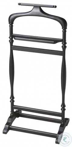 Judson Black Licorice Valet Stand From Butler | Coleman Furniture