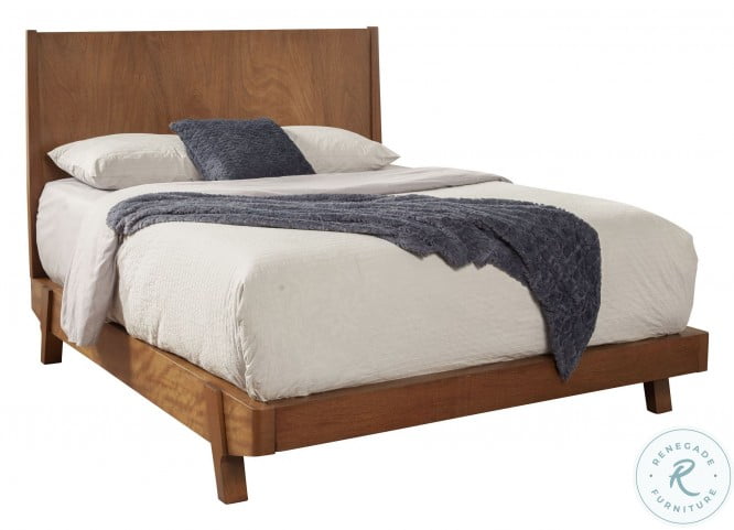 Dakota Acorn King Platform Bed from Alpine | Coleman Furniture