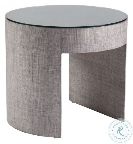 Signature Designs Light Gray Precept Round End Table from Artistica ...