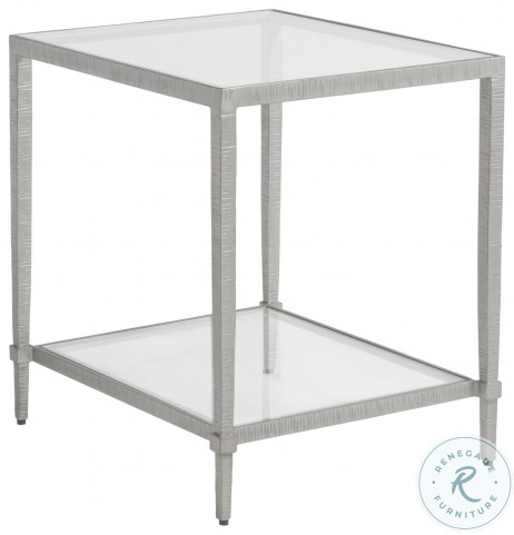 Metal Designs Gray Claret Rectangular End Table from Artistica Home ...
