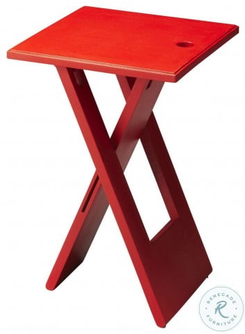 Hammond Loft Red Folding Table from Butler (2259293) | Coleman Furniture
