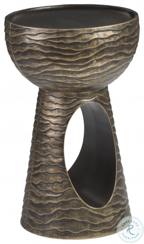 Signature Designs Bronze Leaf Mika Lamp Table From Artistica Home ...