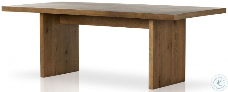 Eaton Amber Oak Resin Dining Table from Four Hands | Coleman Furniture
