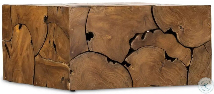 Tomlin Teak Root Outdoor Bunching Table from Four Hands | Coleman Furniture