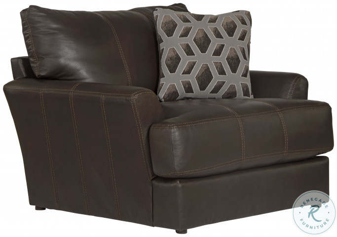 Prato Chocolate Oversized Chair From Jackson | Coleman Furniture