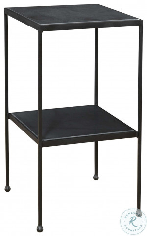 Sherwood Matte Black Accent Table From Uttermost | Coleman Furniture