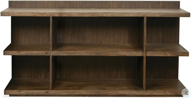 Perspectives Brushed Acacia Bookcase from Riverside Furniture | Coleman ...