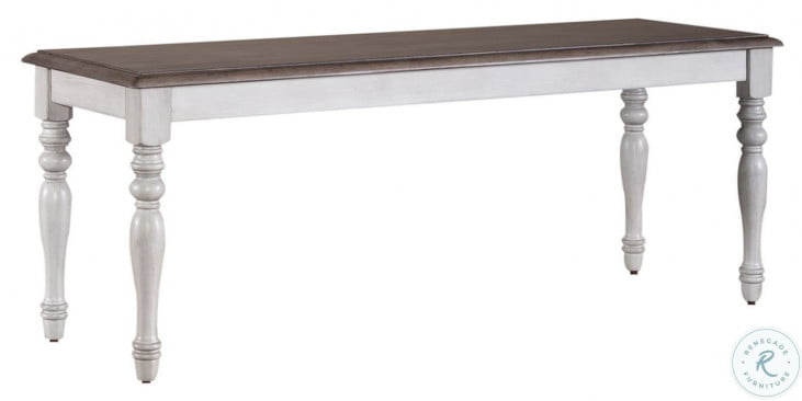 Ocean Isle Antique White Bench From Liberty Furniture | Coleman Furniture