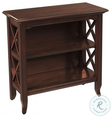 Newport Cherry Low Bookcase from Butler (3044024) | Coleman Furniture