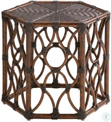 Royal Kahala Black Sands Brown Bunching Cocktail Table from Tommy ...