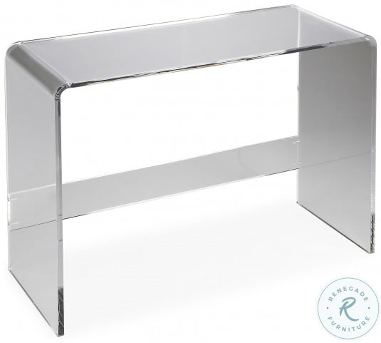 Butler Loft Crystal Clear Acrylic Console Table From Butler | Coleman ...