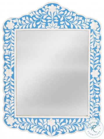 Blue Bone Inlay Wall Mirror from Butler (3451319) | Coleman Furniture
