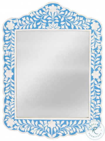 Blue Bone Inlay Wall Mirror from Butler (3451319) | Coleman Furniture