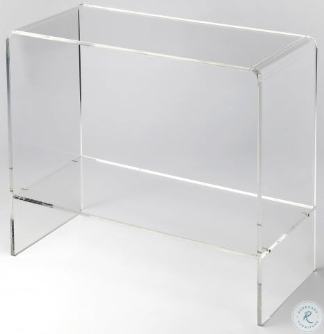 Crystal Clear Acrylic Console Table from Butler | Coleman Furniture