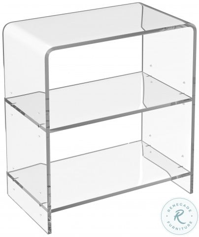 Crystal Clear Acrylic Bookcase from Butler | Coleman Furniture