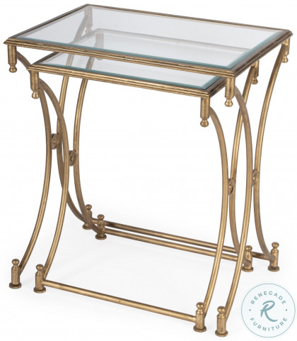 Antique Gold Nesting Tables from Butler (4012226) | Coleman Furniture