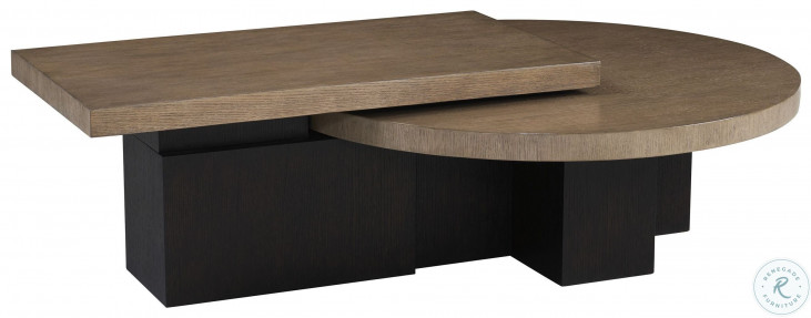 Zanzibar Senegal And Deep Espresso Portofino Nesting Cocktail Tables ...