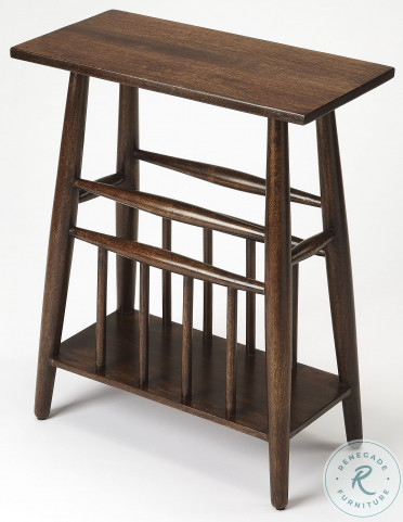 Bowen Dark Brown Magazine Table from Butler | Coleman Furniture