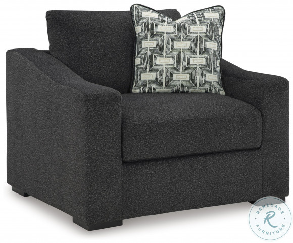 Wryenlynn Onyx Chair And A Half From Ashley Furniture | Coleman Furniture