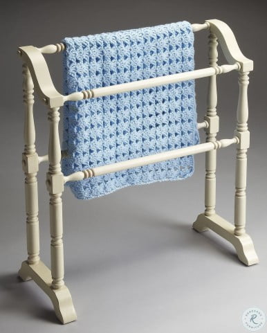 Masterpiece Lillian Cottage White Blanket Rack from Butler (5020222 ...