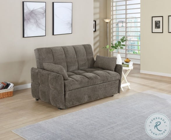 Cotswold Brown Sleeper Sofa Bed From Coaster Furniture | Coleman Furniture