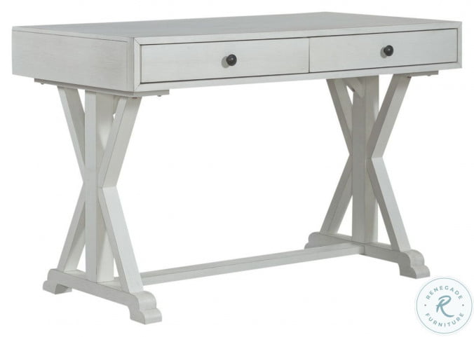 Lakeshore White Writing Desk From Liberty | Coleman Furniture