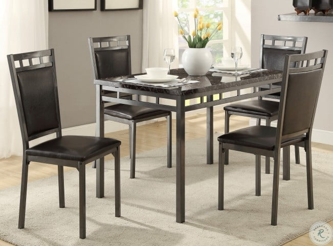Olney 5Pc Dinette Set from Homelegance (5275) | Coleman Furniture