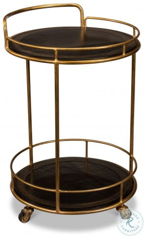 Server Brown Side Table from Sarreid | Coleman Furniture