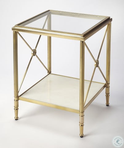 Taren Gold End Table from Butler | Coleman Furniture